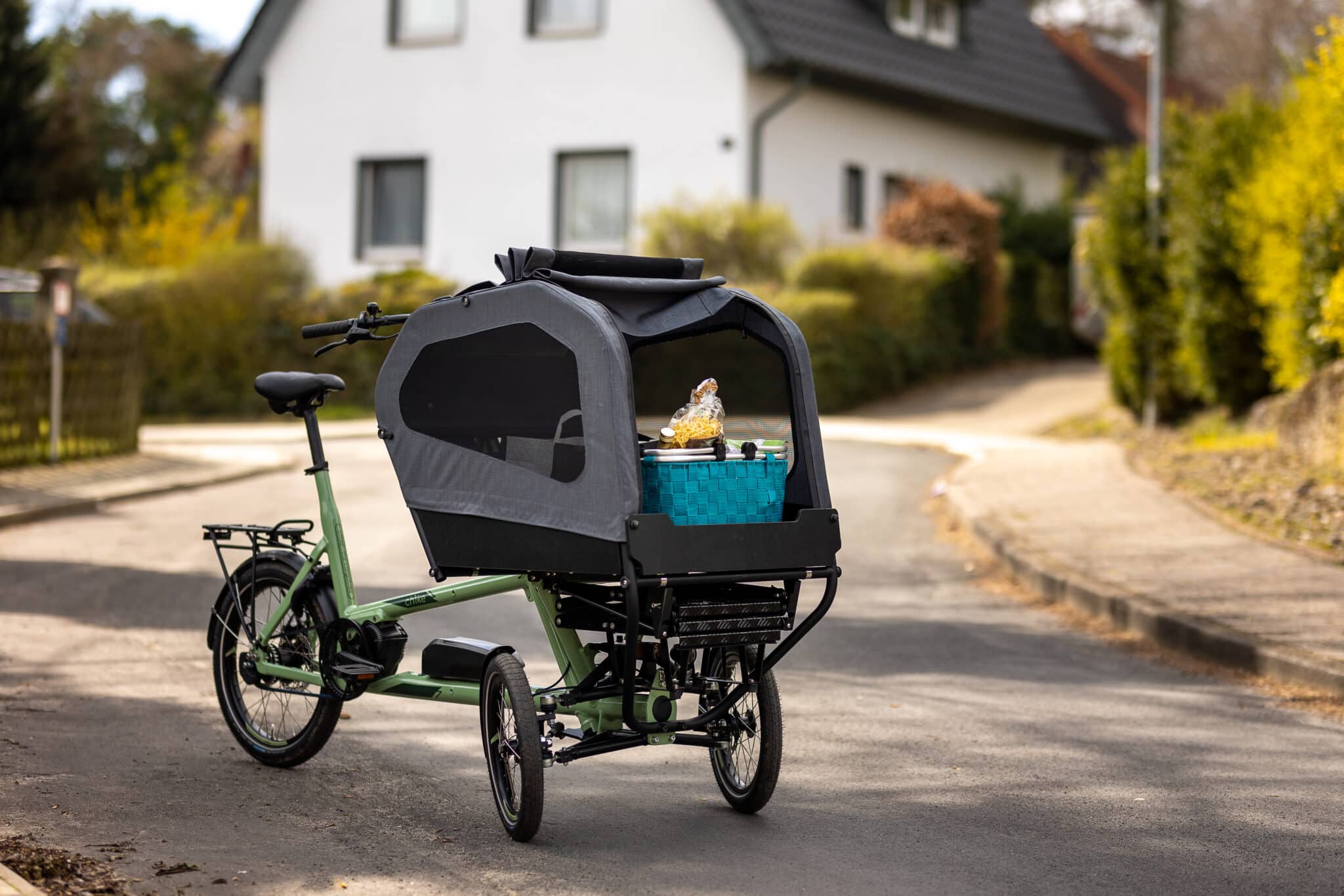 CHIKE E-Dog - Das Cargobike für Deinen Hund und Dich.